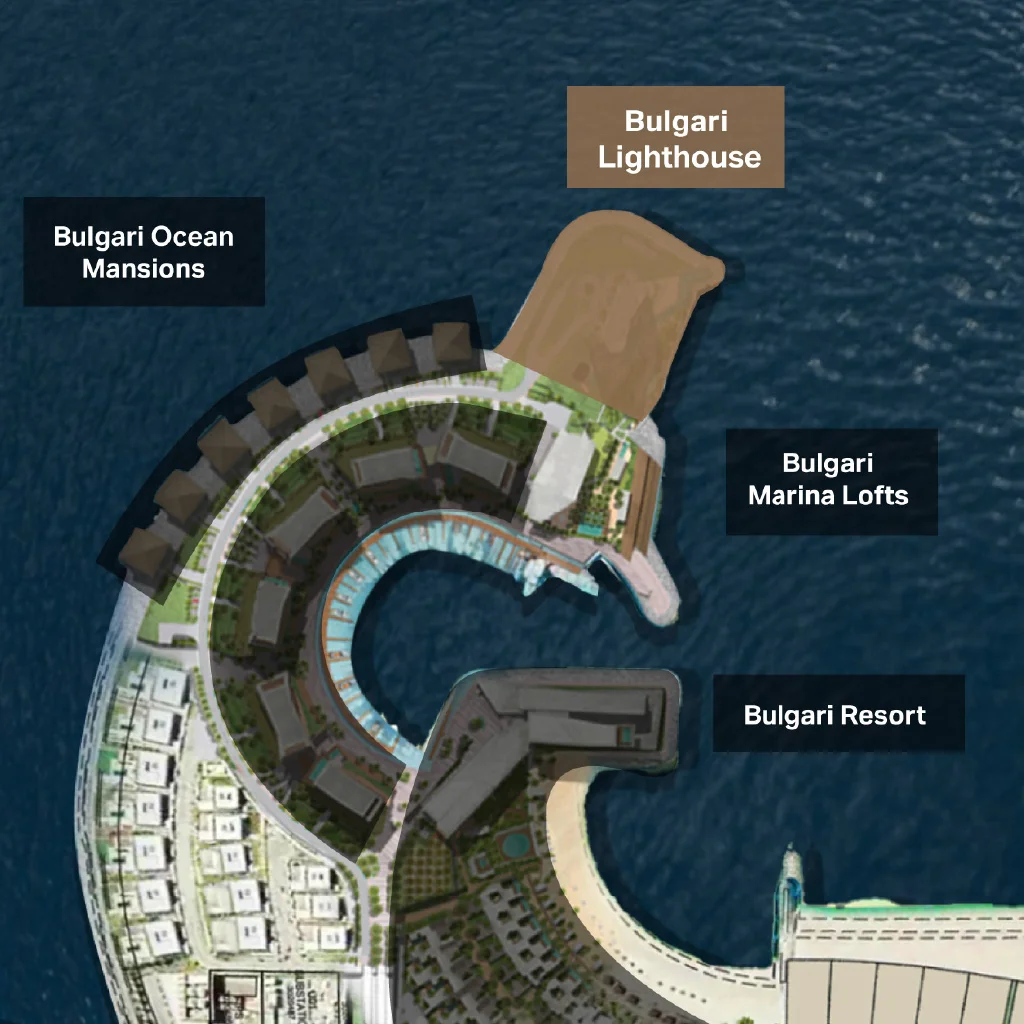 Meraas Bulgari Lighthouse at Jumeirah Bay Island Dubai